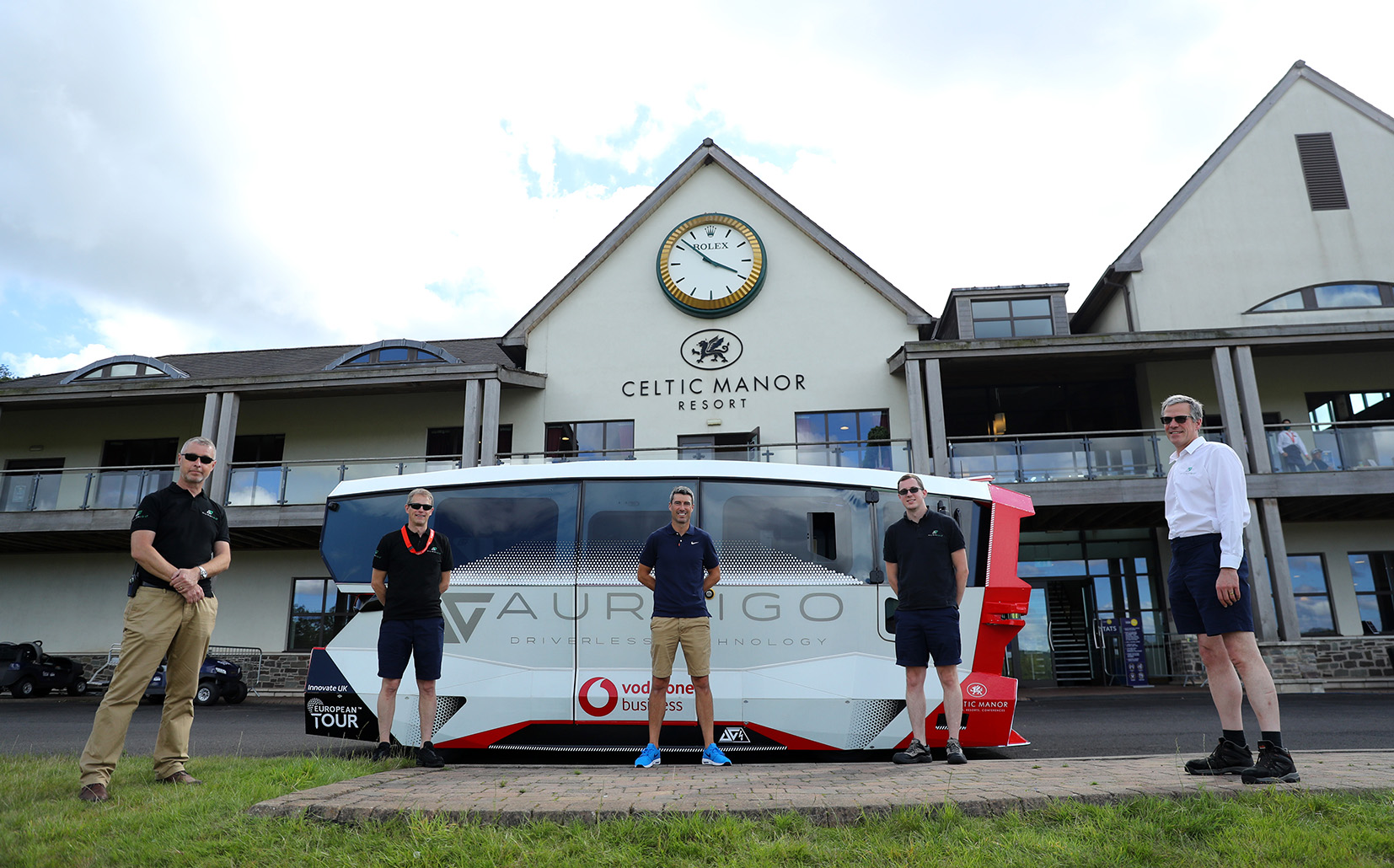 Aurrigo Tees up Autonomous World First at the Wales Open - Aurrigo ...