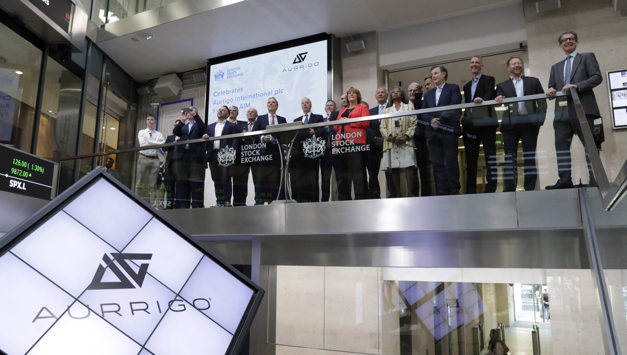 Aurrigo International marks its first anniversary on AIM by opening the ...