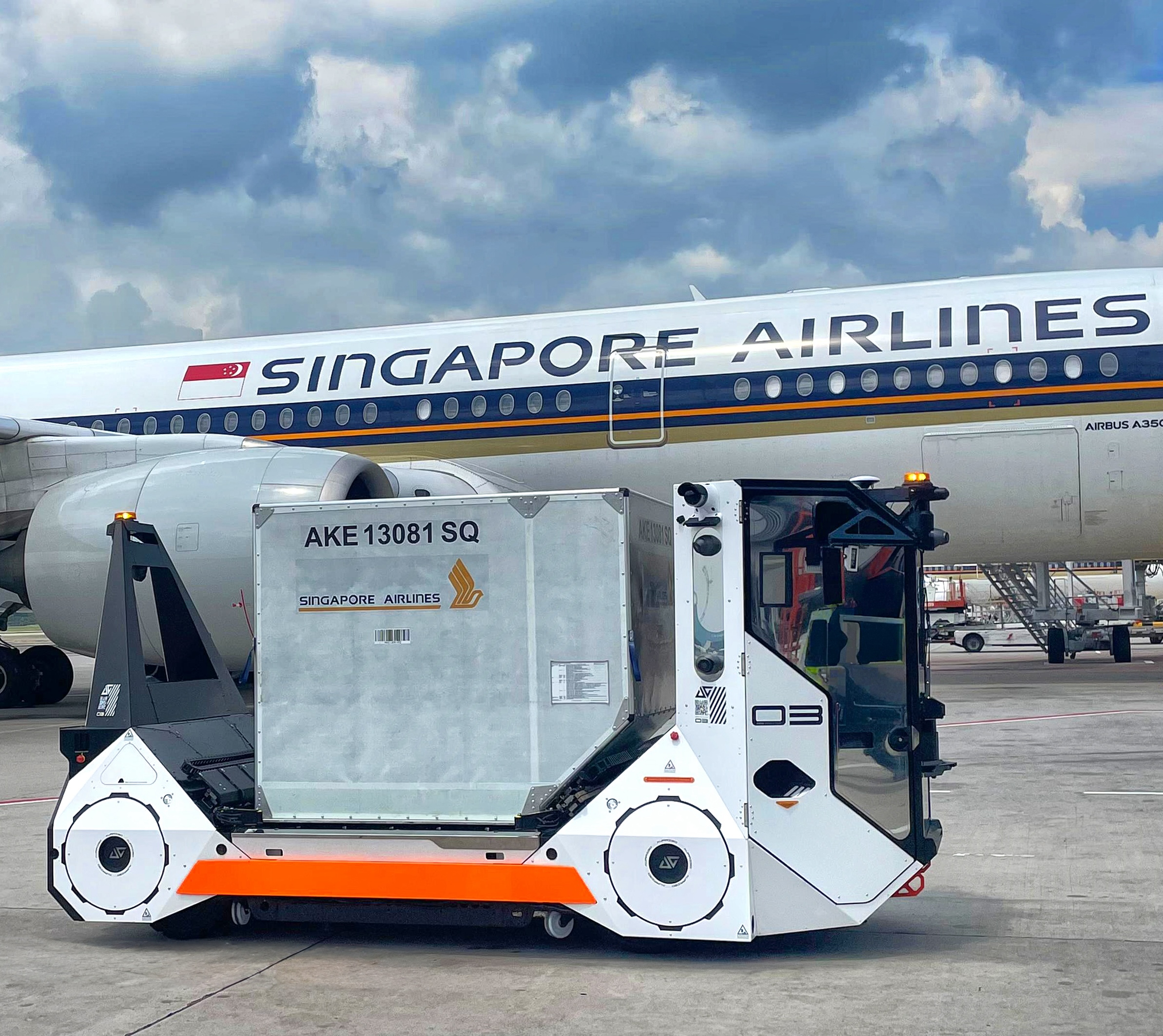 auto-dollytug - Aurrigo Automated Aviation Technology